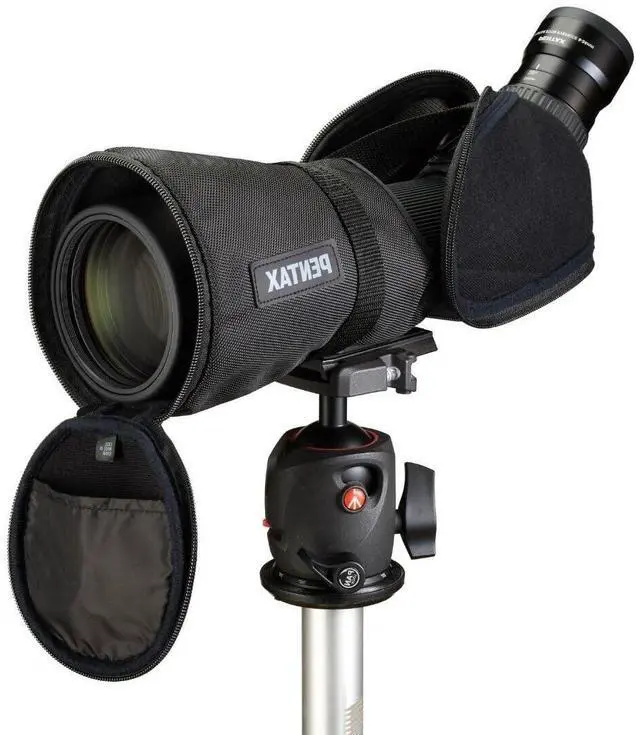 Pentax PF-85EDA 85mm Angled Waterproof Spotting Scope with 8-24mm Zoom Eyepiece - Newegg.com