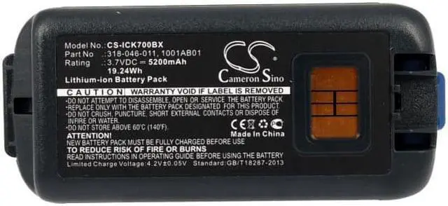 Battery for Intermec 1001AB01 318-046-001 318-046-011 AB18 CK70 CK71 ...