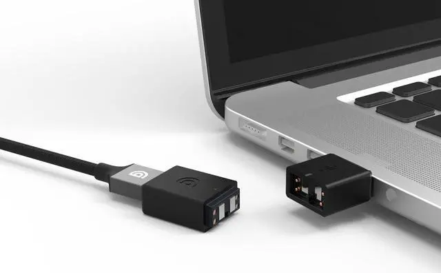 Griffin Breaksafe Magnetic Breakaway USB Adaptor, Standard USB Type A ...