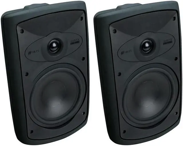 Niles OS7.3 Black (Pr.) 7 Inch 2-Way High Performance Indoor Outdoor ...