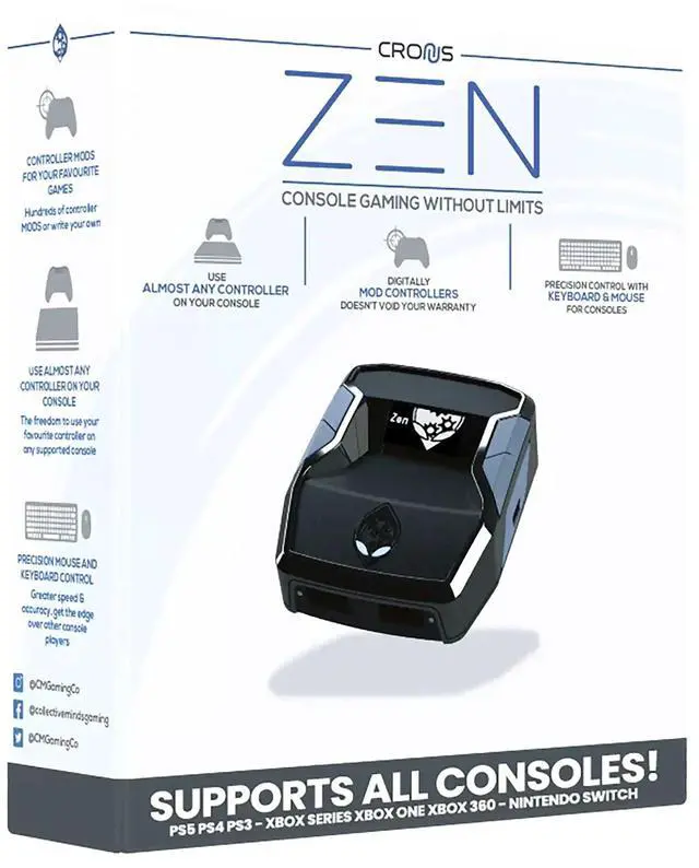 Cronus Zen Controller Emulator for Xbox One, Xbox Series S|X ...