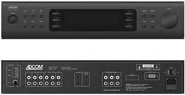 ADCOM GTP-602 Stereo Tuner/Preamplifier - Newegg.com