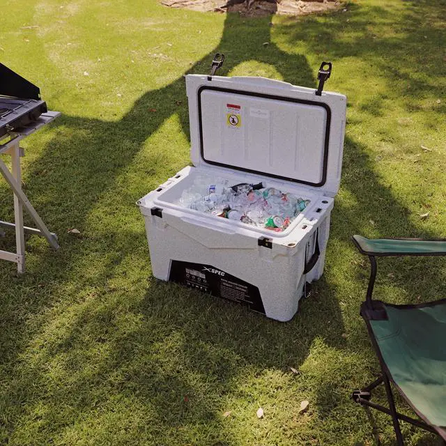 Xspec 60 Quart Roto Molded High Performance Ice Chest Outdoor Cooler ...