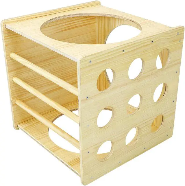 Wooden Cube Climber for Kids Toddlers Climbing Toy Activity Center ...
