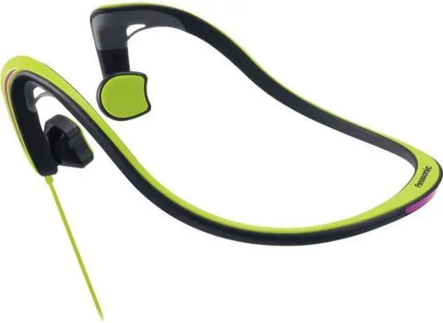 Panasonic Green RP-HGS10-G Open-Ear Bone Conduction Headphones with ...