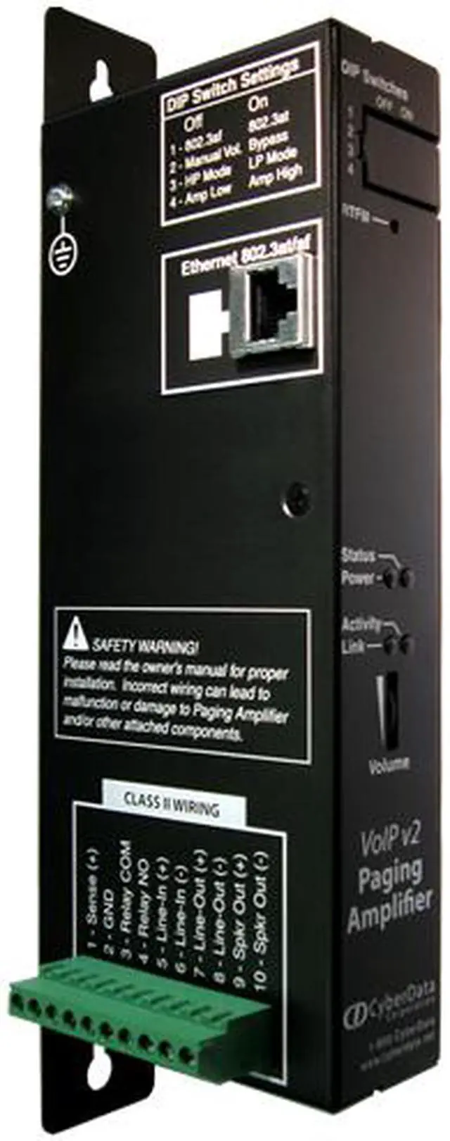 Cyberdata Sip Paging Amplifier 011324 - Newegg.com