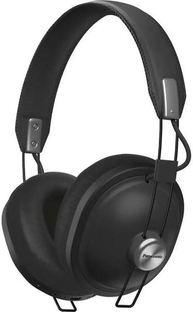 Panasonic Retro Over-The-Ear Headphones with Bluetooth 24-Hour Playback ...