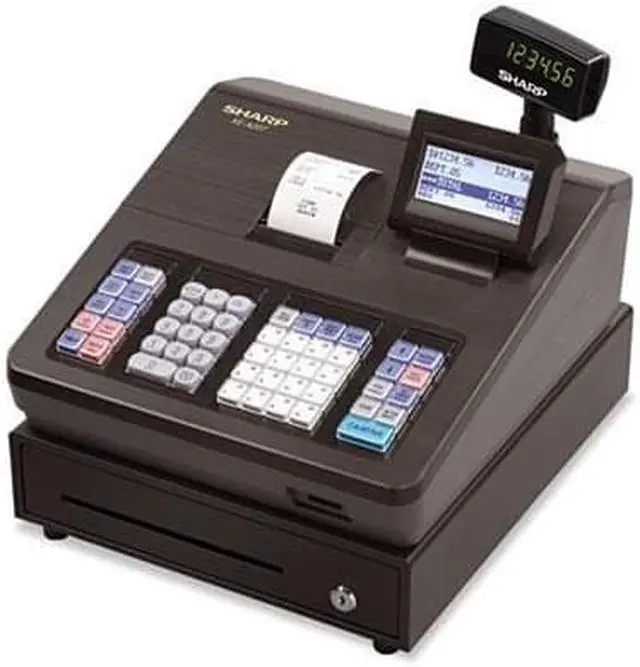 SHARP SHRXEA207 Sharp Xe-A207 Thermal - 99 Dept Cash Register - Newegg.com