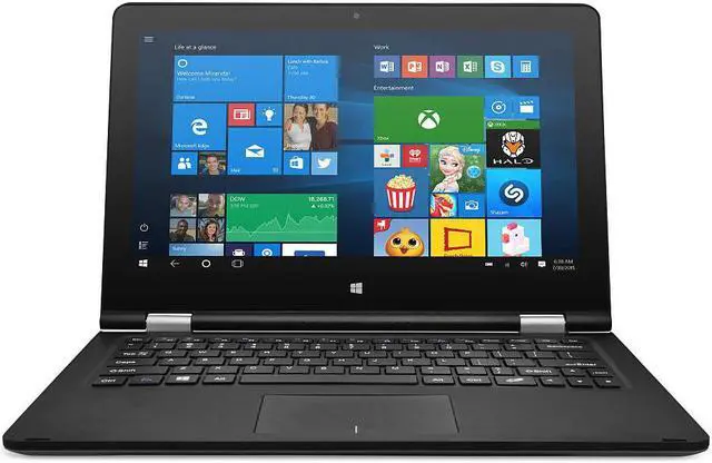 Ematic 14.1" Notebook - Intel Atom Quad-core (4 Core) 1.30 GHz - Black ...
