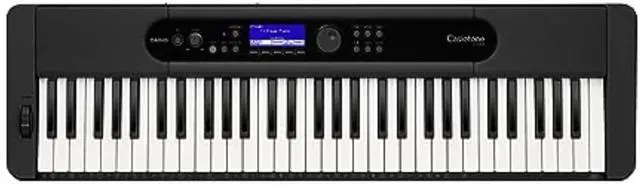 Casio Casiotone CT-S400 Touch Sensitive 61-Key Portable Keyboard with 600 Tones, 200 Rhythms ...