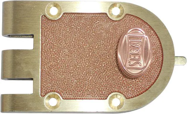 Segal 667F (15326) Jimmy Proof Deadlock Single Cylinder Lock Set ...