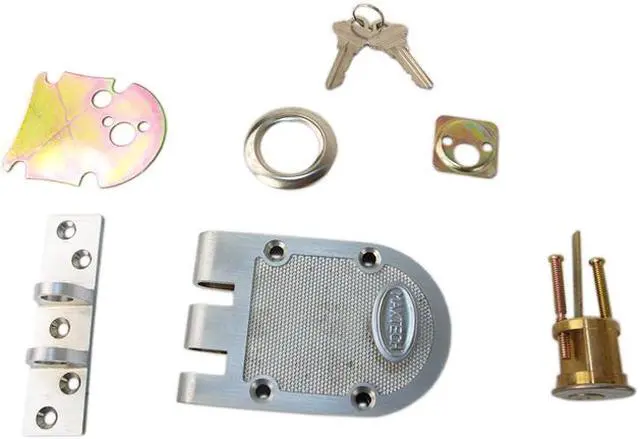 MAXTECH (Segal Like) Solid Bronze Jimmy Proof Deadlock Deadbolt Single ...