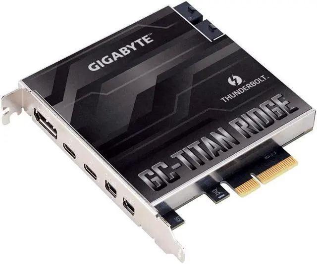 Gigabyte GC-Titan Ridge 2.0 (Titan Ridge Thunderbolt 3 PCIe Card ...