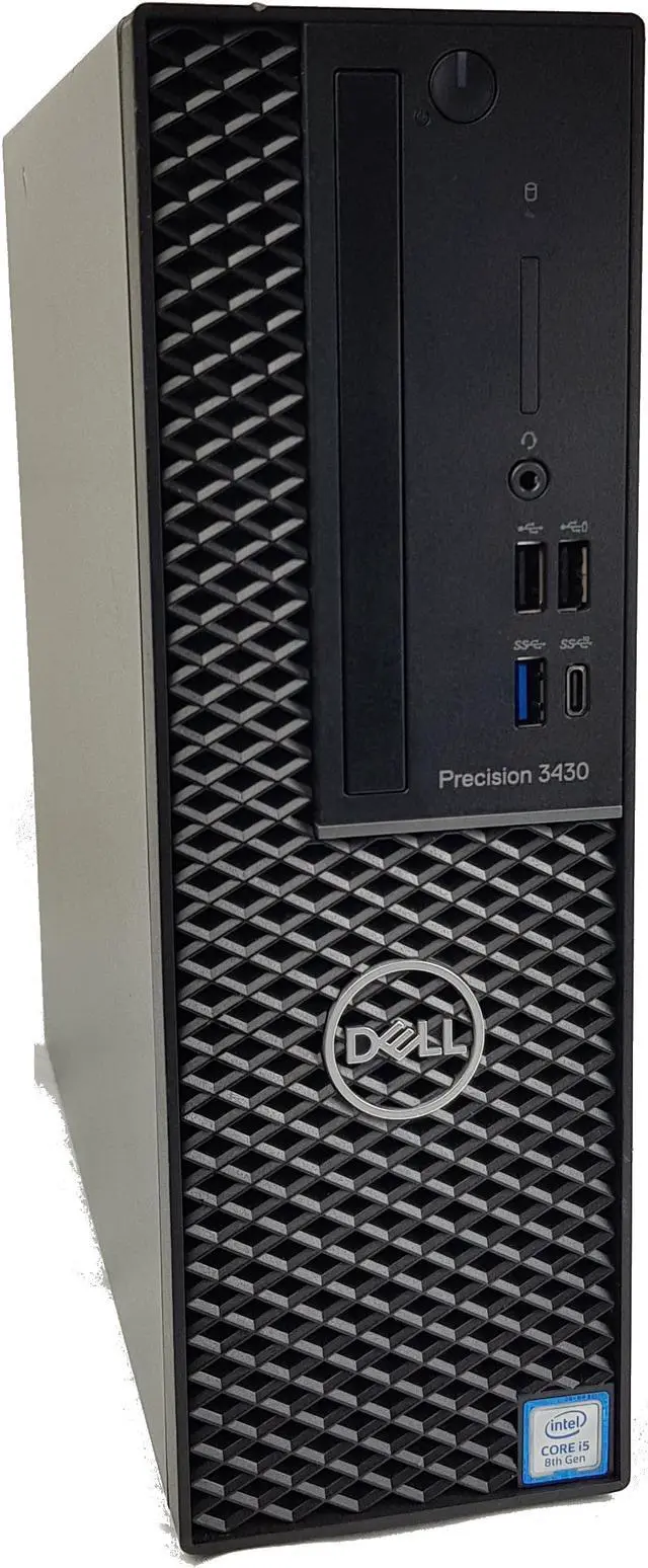 Refurbished: Dell Precision 3430 Small Form Factor i5-8500 16G 256G SSD (500G HYBRID Extra ...