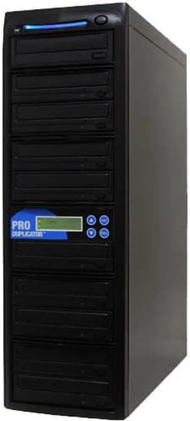 Produplicator 1 to 9 24X Burner CD DVD Duplicator - Standalone Copier ...