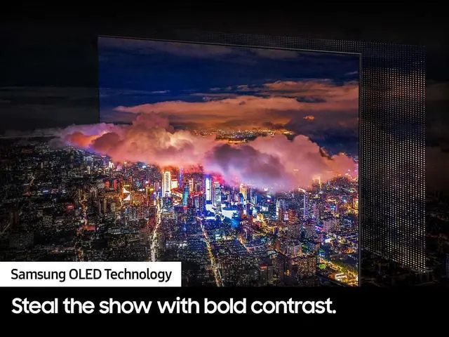 Samsung QN65S90CAFXZA 65 Inch 4K OLED Smart TV with AI Upscaling with a ...