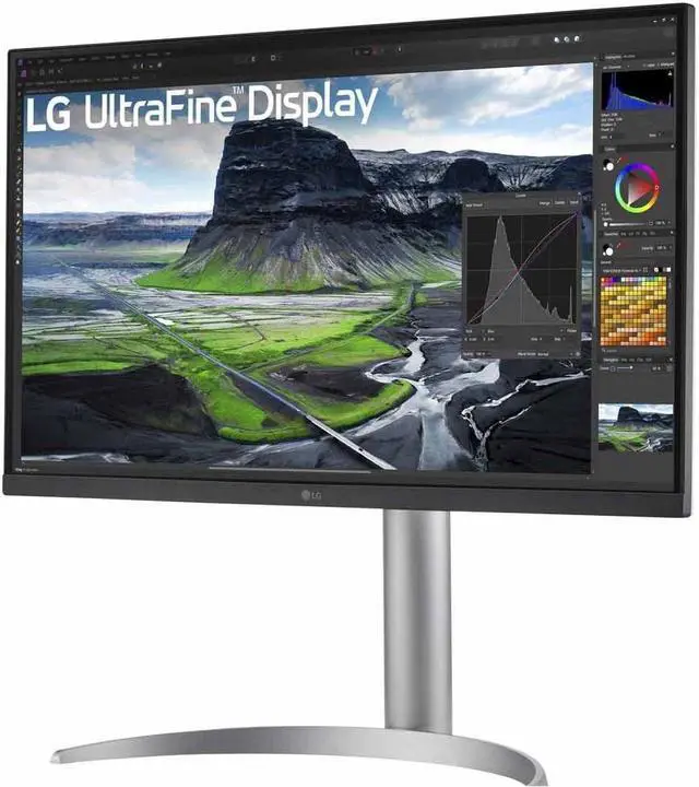LG 27UQ850-W 27 Inch UltraFine 4K IPS VESA DisplayHDR 400 FreeSync ...