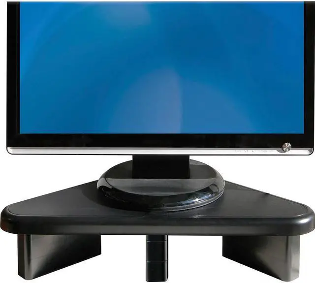 DAC MP-197 Height Adjustable Corner Monitor Riser - 77 lb Flat Panel ...