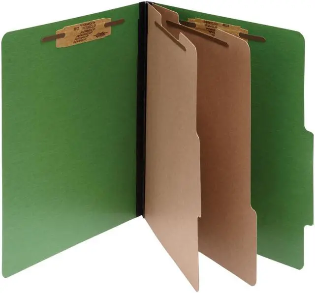 Acco Brands- Inc. ACC15665 Top-Tab Folders- w- Fasteners- 3in.Exp ...