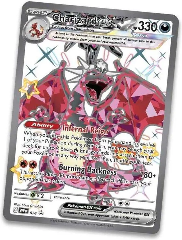 Pokemon Scarlet & Violet Paldean Fates Tin | Shiny Charizard ex ...