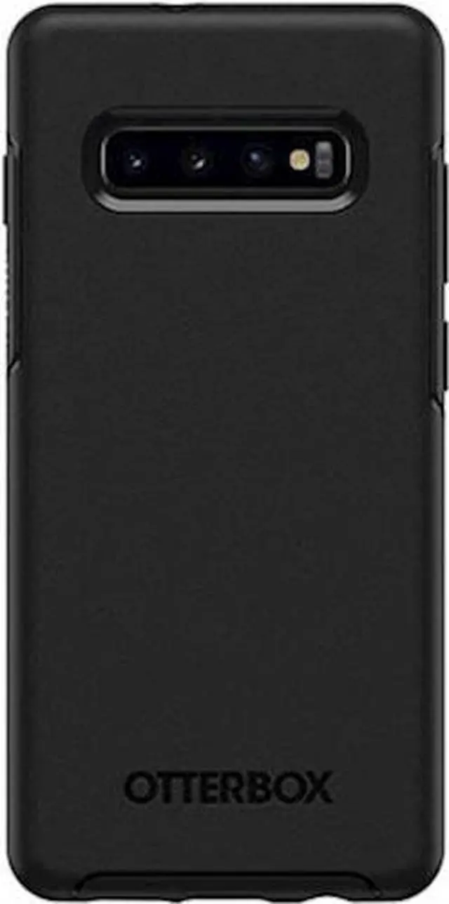 OtterBox Symmetry Black Case for Galaxy S10+ 77-61443 - Newegg.com