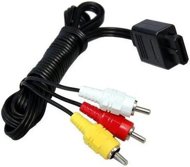 HQRP Audio Video AV Cable Cord for Nintendo GameCube TV Video Game ...