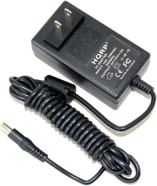 HQRP 12V AC Adapter for Vision Fitness MKD-481201000 R2050 (RB134 ...