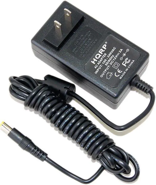 HQRP AC Adapter for Horizon Fitness CX66 E500 E6 E700 E800 E95 EX33 ...