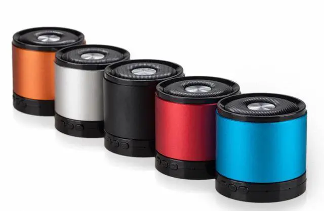 Free Shipping HANNSONIC T13 Metal enclosure Mini speaker Wireless ...