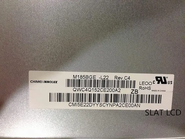 Chimei-Innolux 18.5 Inch LCD Panel M185BGE-L22, Compatible Replacement ...