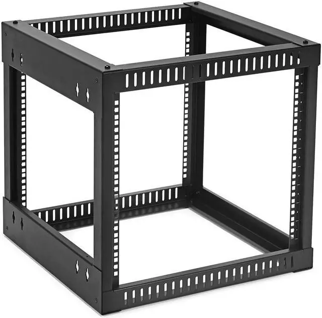 NavePoint 9U Side Load Wall Mount Network Rack, 22-Inch Depth, Wall ...