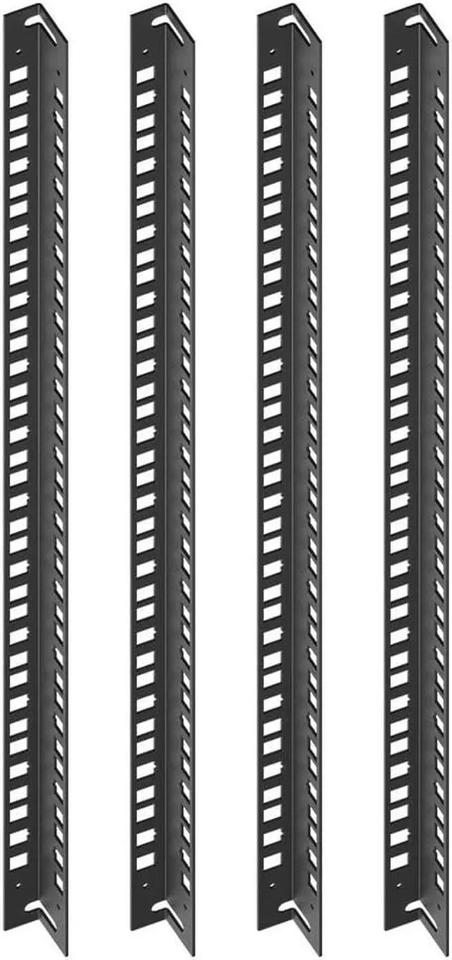 NavePoint 12U Cabinet Vertical Rack Rail Kit - Newegg.com