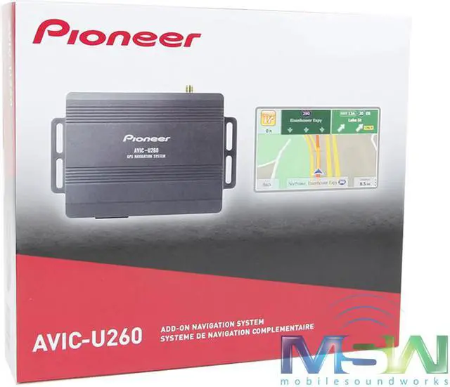 Pioneer AVIC-U260 Add-on GPS navigation module with built-in traffic ...