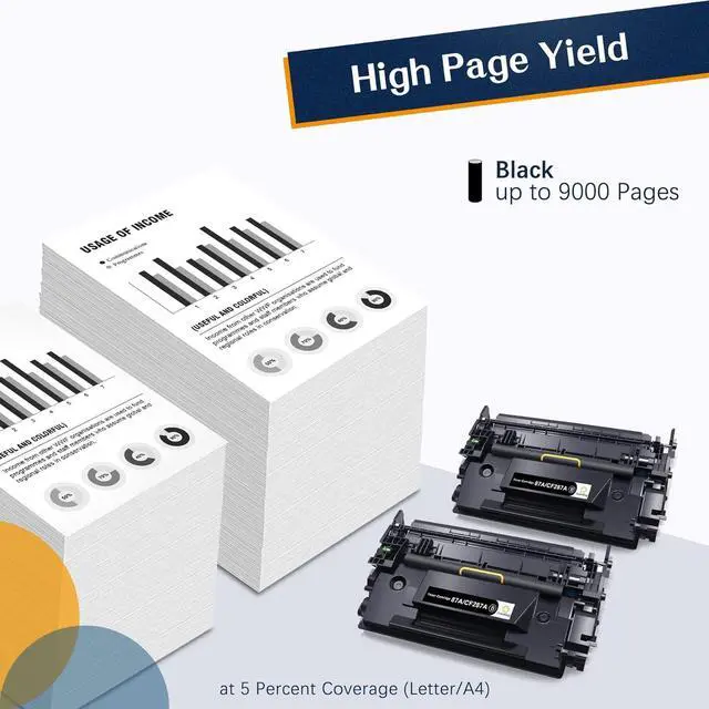ColorKing Compatible Toner Cartridge Replacement 87A CF287A toner ...