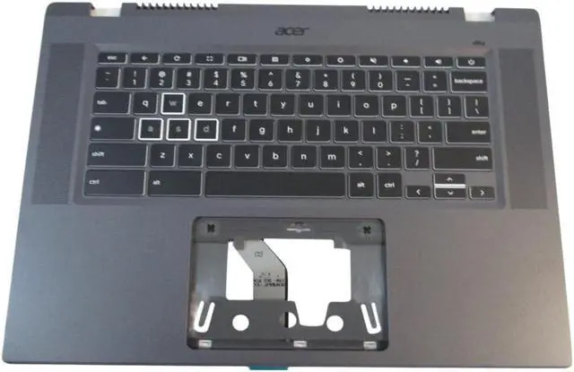 Acer Chromebook 516 GE CBG516-1H Palmrest w/ Backlit Keyboard 6B.KCWN7 ...
