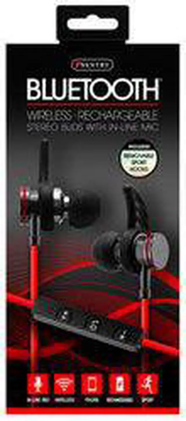 SENTRY BT250S BLUETOOTH DELUXE STEREO EARBUDS W MIC - Newegg.com