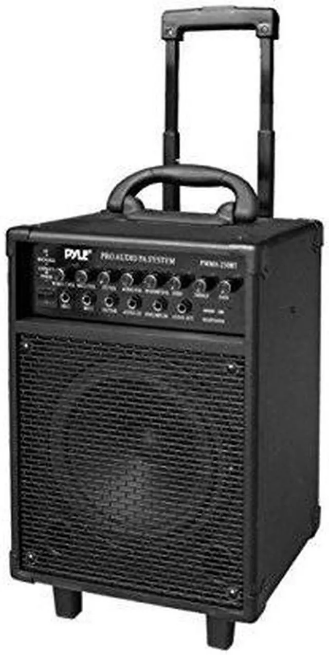 Pyle PWMA230BT Wrls Portable Bt Pa Spkr Sys 400 With Wrls Mic - Newegg.com