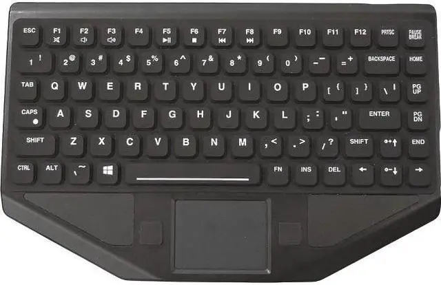 TG3 ELECTRONICS INC KBA-BLTXR-USNNR-US RUBBER KEYBOARD; RUGGED RUBBER ...
