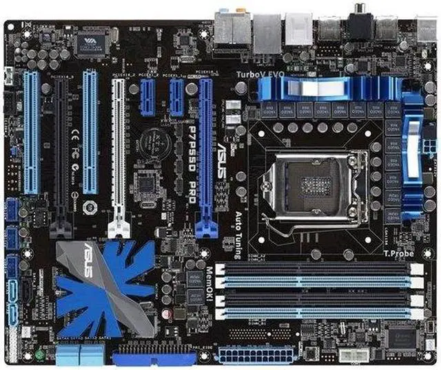 Refurbished: ASUS P7P55D PRO LGA 1156 Intel P55 ATX Intel Motherboard - Newegg.com