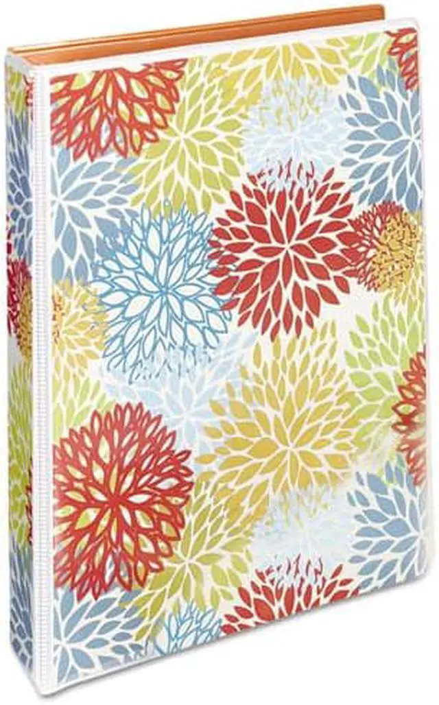 Avery Durable Mini Fashion Binder 8 1/2 x 5 1/2 1" Capacity Floral ...