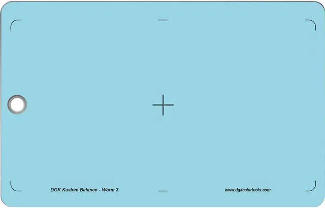 dgk color tools wdkk waterproof 18% gray color chart and warm card tool ...