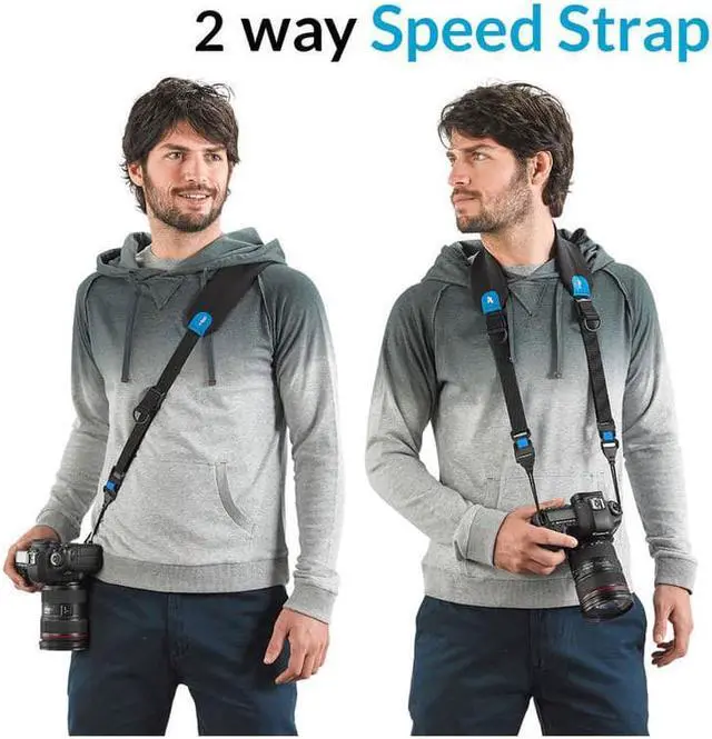 miggo 2 Way Speed Strap for DSLR and Mirorless Cameras, Space Zoo # ...