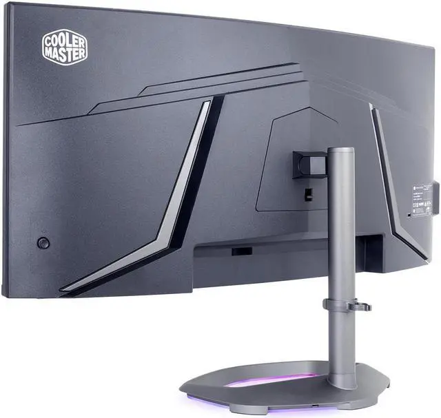 Cooler Master 34 Curved ARGB Ultra-WQHD 3440 x 1440 Gaming PC Monitor ...