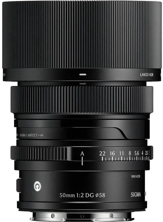 Sigma 50mm f/2 DG Contemporary Lens for L Mount, Black #31B969 - Newegg.com