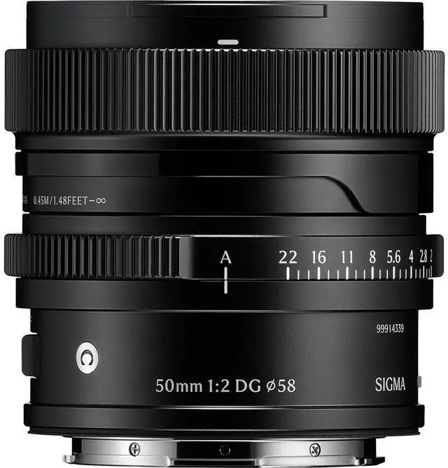 Sigma 50mm f/2 DG Contemporary Lens for L Mount, Black #31B969 - Newegg.com