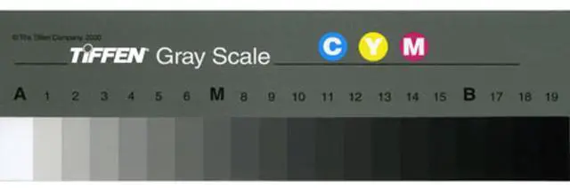 Tiffen Color Separation Guide with Grey Scale, 8" Size, #Q-13 # ...