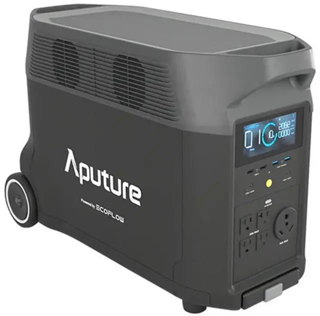 Aputure Storm 1200X Cine Kit Fresnel/Barn Doors w/Delta Pro 3600w Power ...