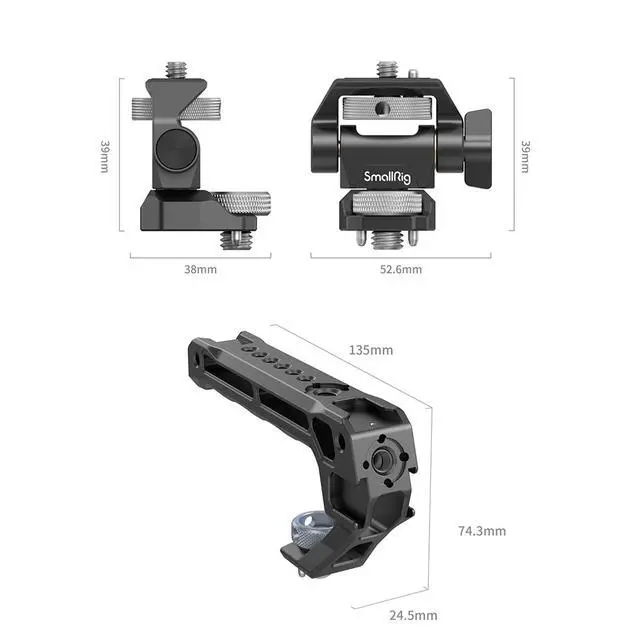 SmallRig Top Handle with 3/8''-16 Screw Monitor Mount - Newegg.com
