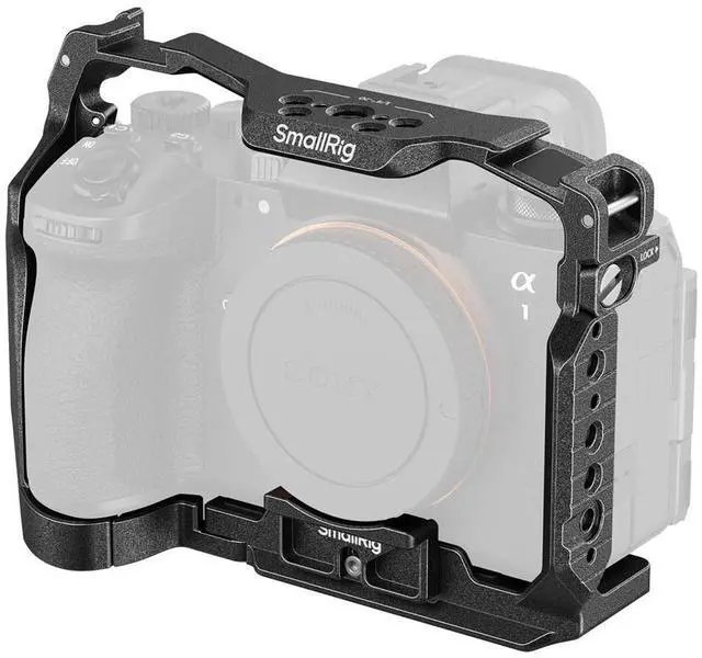 SmallRig Full Camera Cage for Sony Alpha 1 II / Alpha 9 III, Black ...