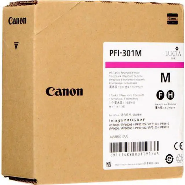 Canon PFI-307 Ink Cartridge - Magenta - Newegg.com